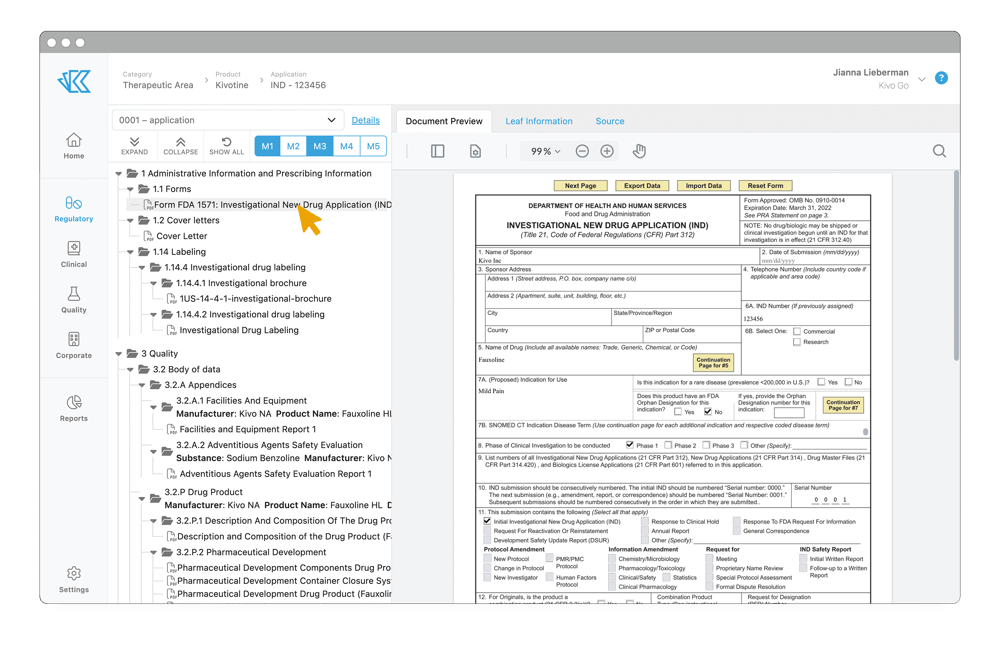 eCTD Viewer | Link Documents Directly to Your DMS