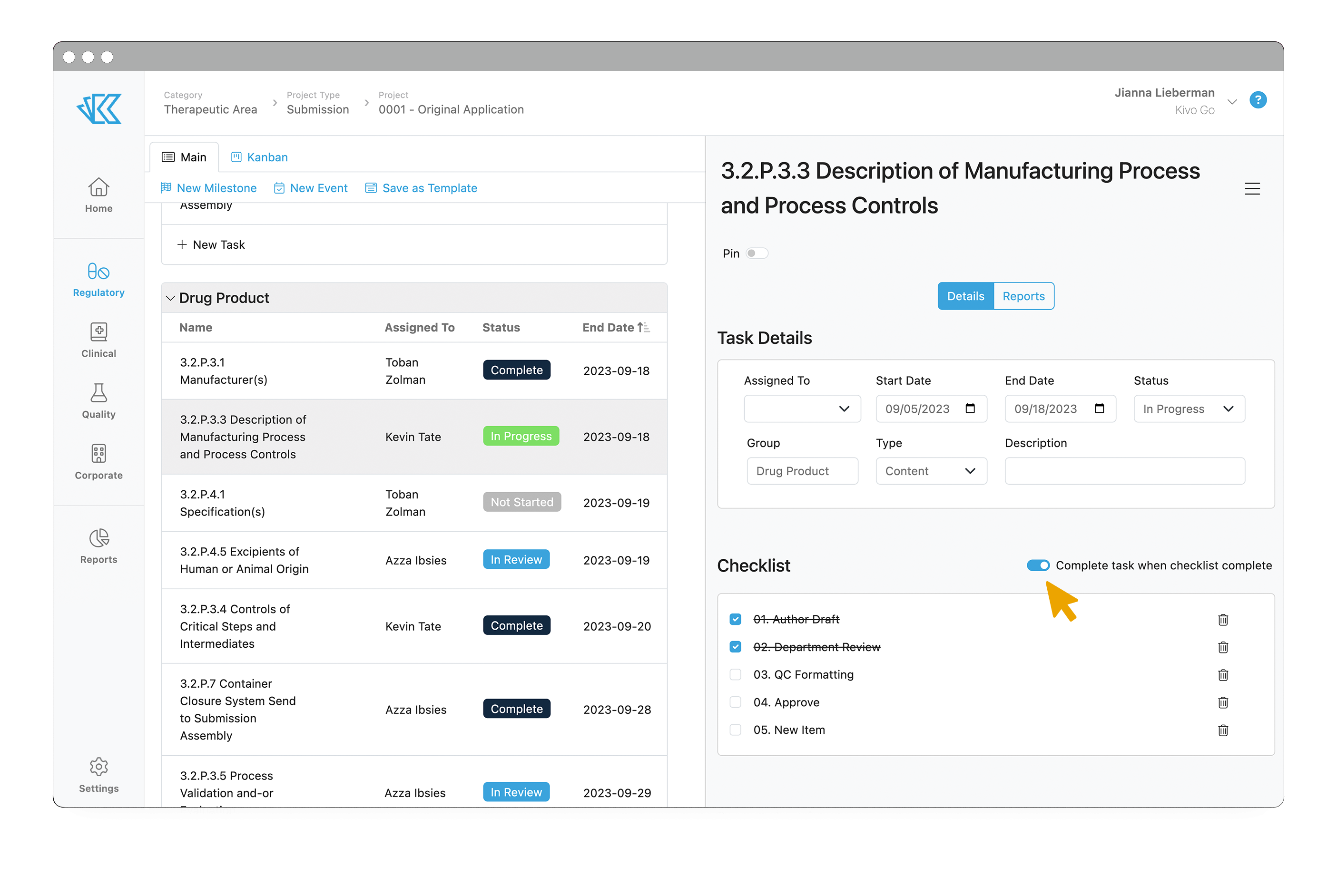 The #1 Regulatory Information Management System for Pharma | Kivo