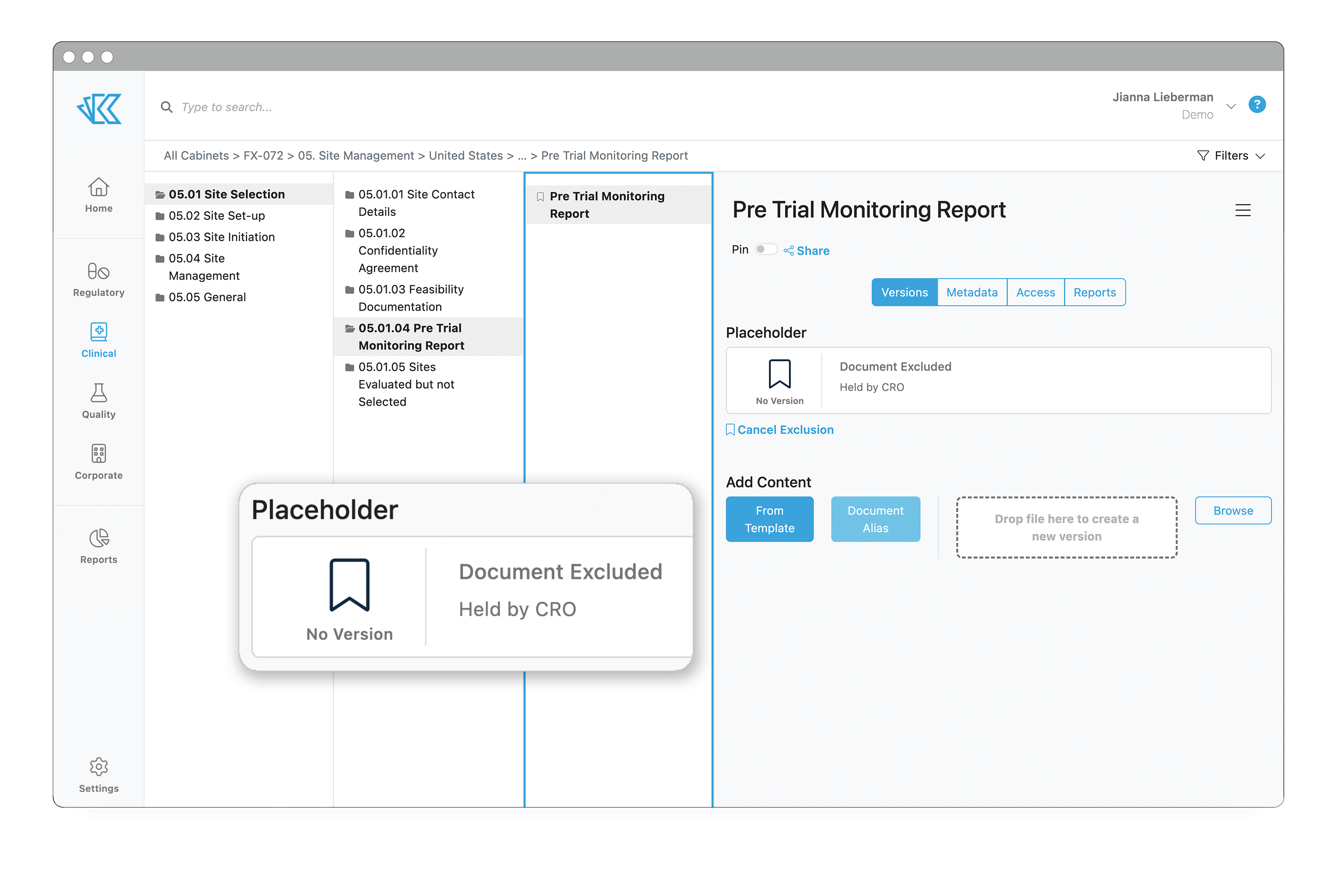 Build Inspection Readiness into your Clinical Processes with Kivo eTMF
