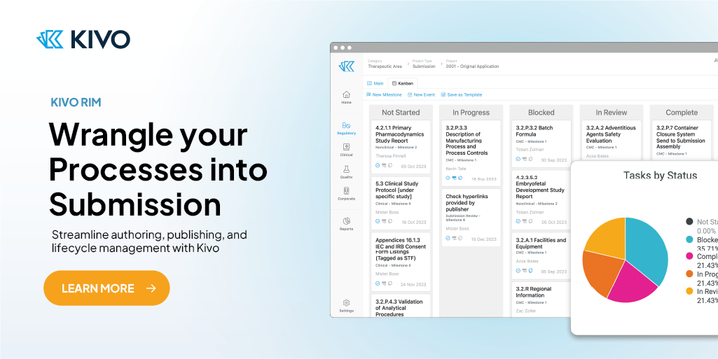 Cloud-Based Regulatory Information Management System | Kivo